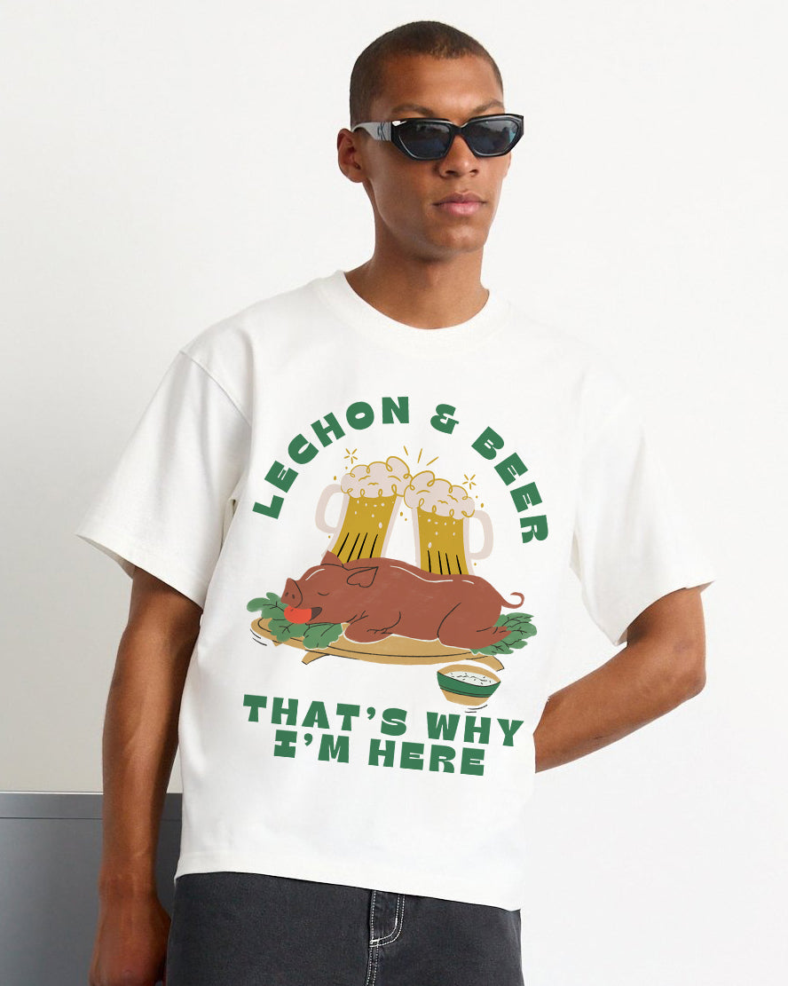 LECHON & BEER - Filipino Food (Basic Tee) – Yummify Store